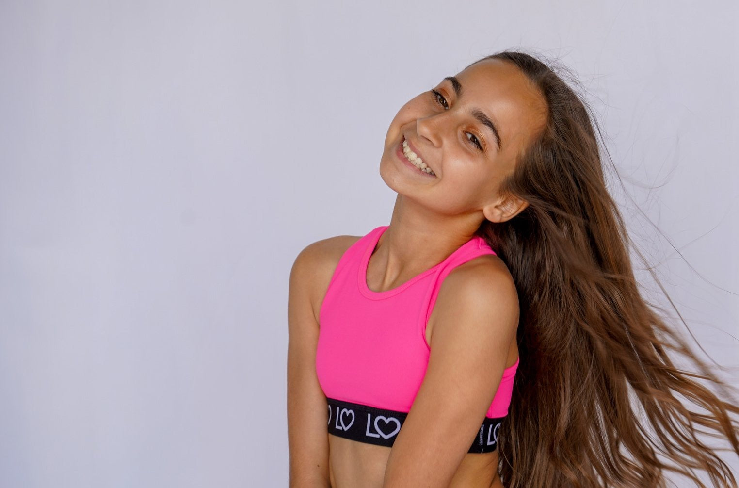 Lozzilove CLASSIC Pink Crop