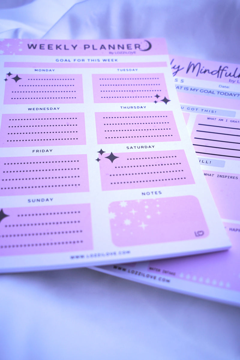 Weekly Planner – Lozzilove